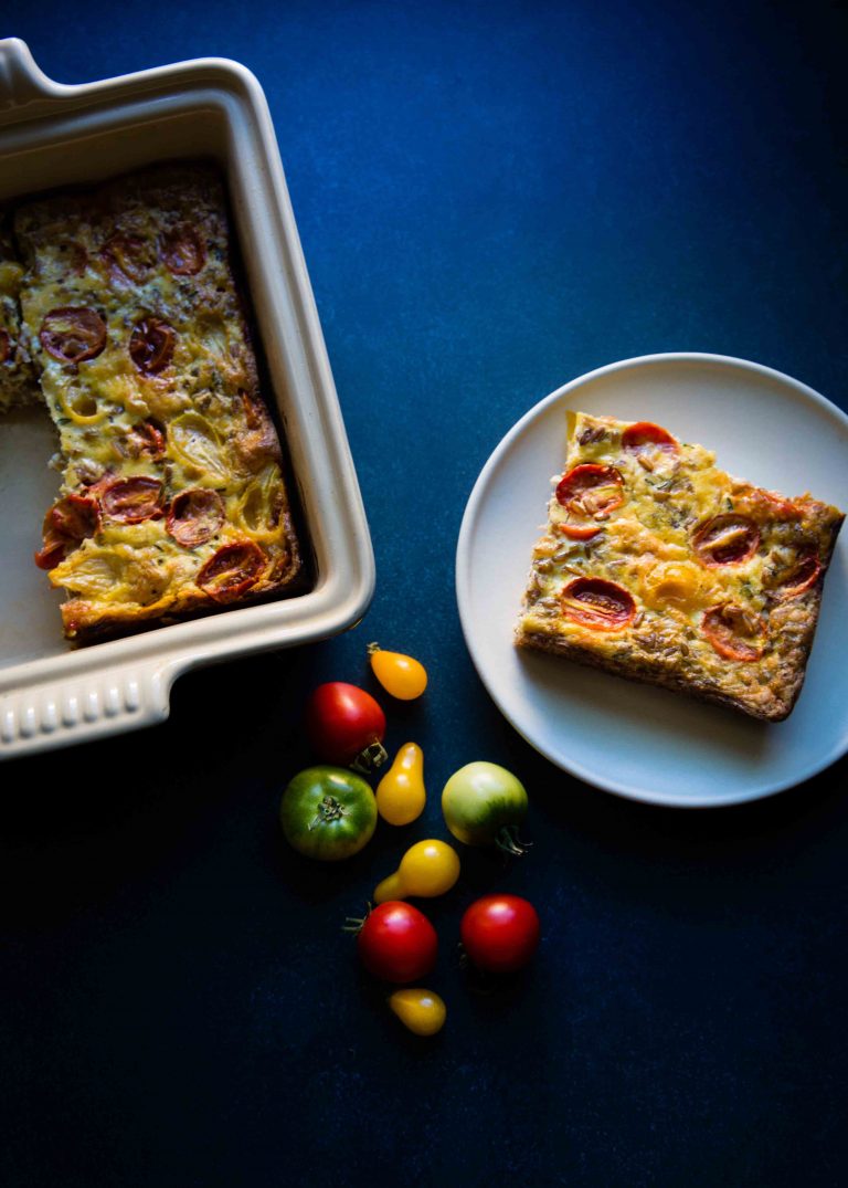 Tomato Rye Berry Breakfast Casserole – the food poet