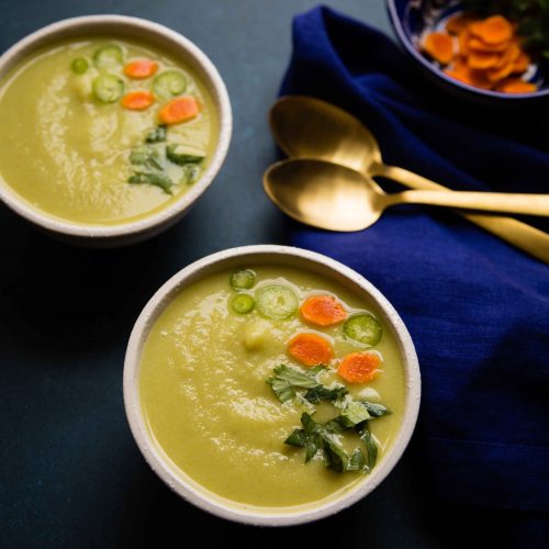 Romanesco Soup - the food poet